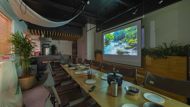 スペモ⛺クリスマス🎄新宿駅1分😳キャンプ🔥BBQ🍖プロジェクター🎥399_SpemoCampingSpace新宿の写真10