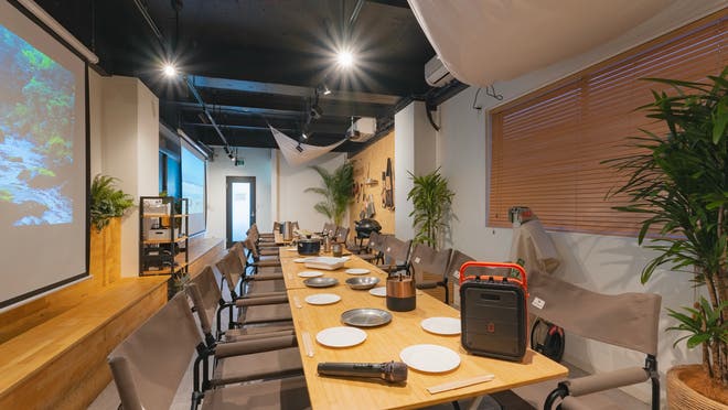 スペモ⛺クリスマス🎄新宿駅1分😳キャンプ🔥BBQ🍖プロジェクター🎥399_SpemoCampingSpace新宿の写真15