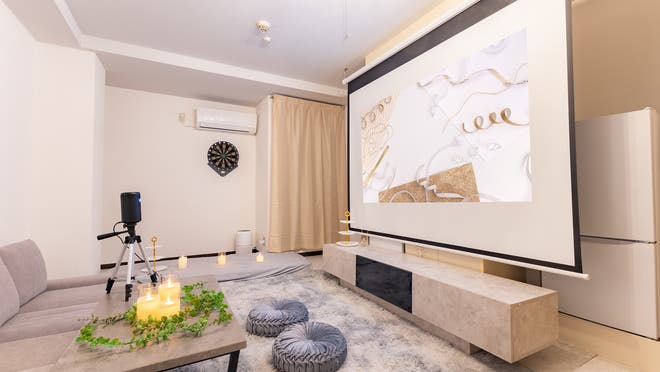 【キャンペーン中🉐今だけ🈹半額 🉐なんば駅スグ🚶推し活🫶VOD見放題🎬誕生日会🍰大人気の部屋の写真4