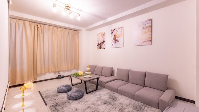 【キャンペーン中🉐今だけ🈹半額 🉐なんば駅スグ🚶推し活🫶VOD見放題🎬誕生日会🍰大人気の部屋の写真6