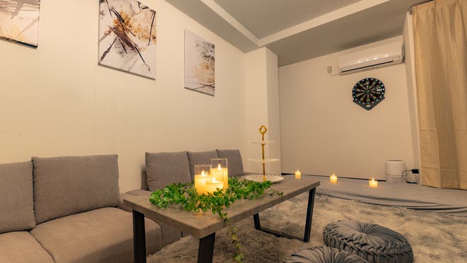 【キャンペーン中🉐今だけ🈹半額 🉐なんば駅スグ🚶推し活🫶VOD見放題🎬誕生日会🍰大人気の部屋の写真17