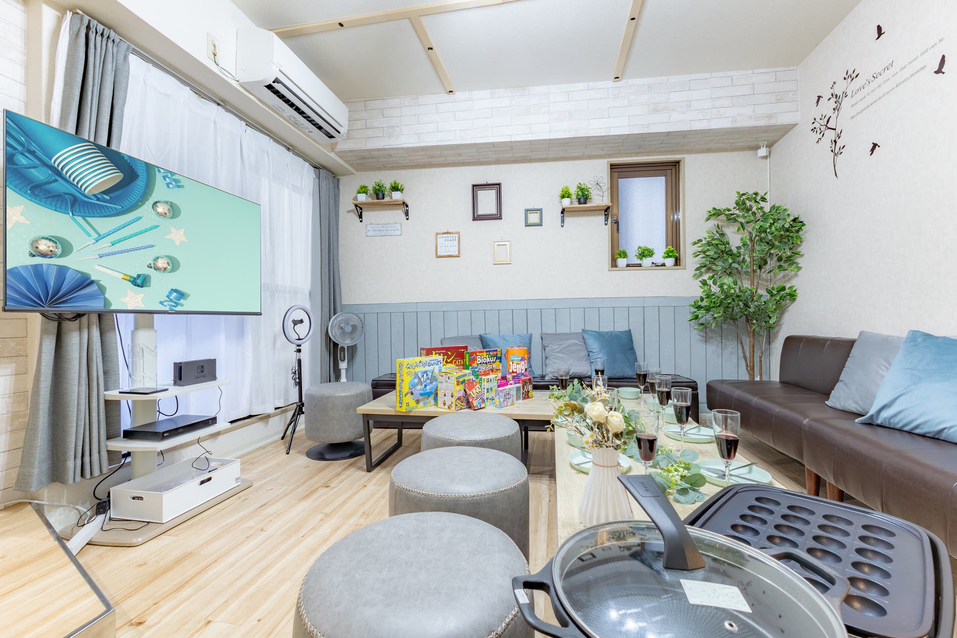 NEW🎉クリスマス🎄最大23名🉐駅3分🚋忘年会🍺大人気ゲーム機🎮女子会💗タコパ🐙24H🏪Grove梅田の写真7