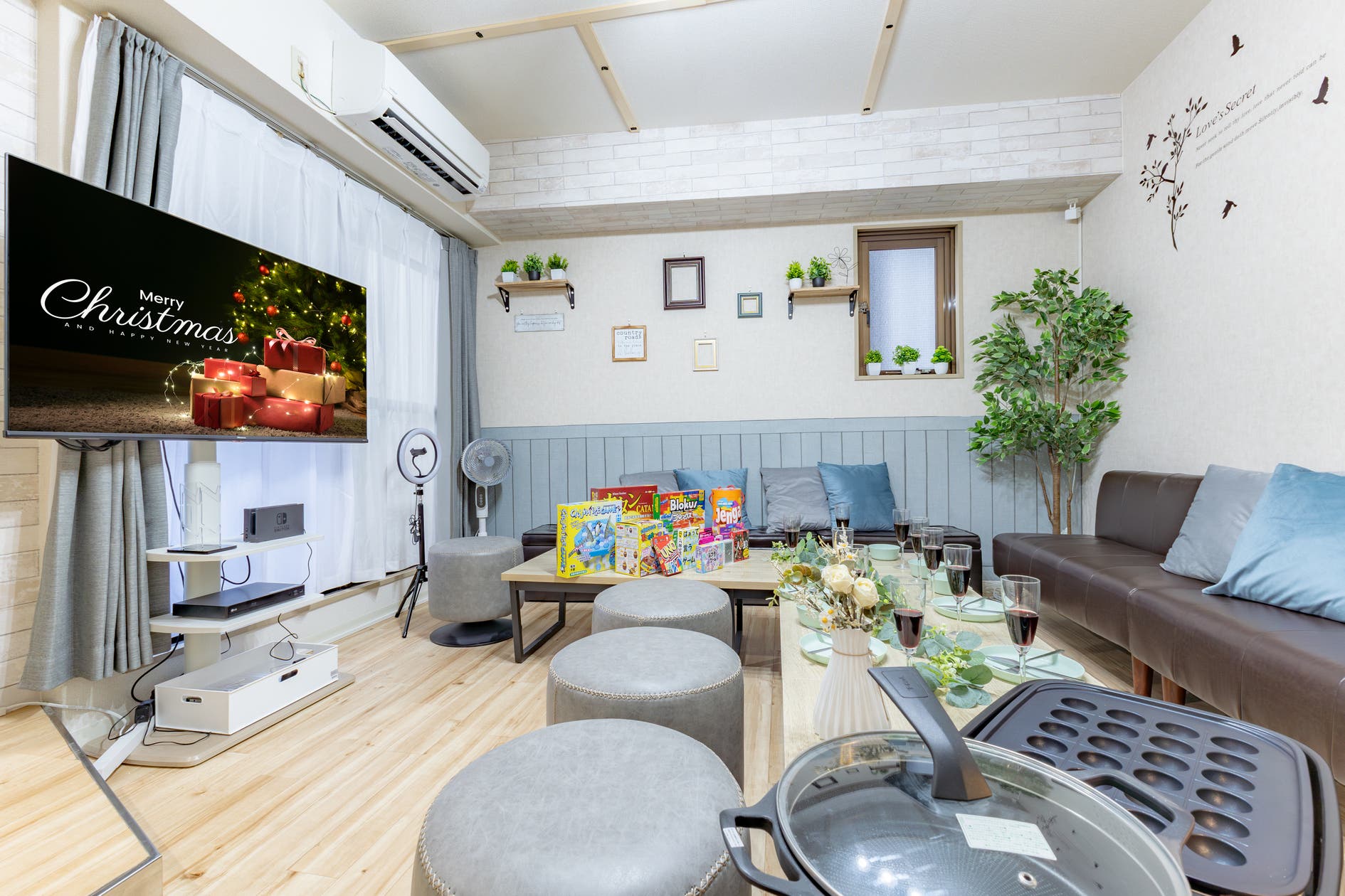 NEW🎉クリスマス🎄最大23名🉐駅3分🚋忘年会🍺大人気ゲーム機🎮女子会💗タコパ🐙24H🏪Grove梅田の写真10