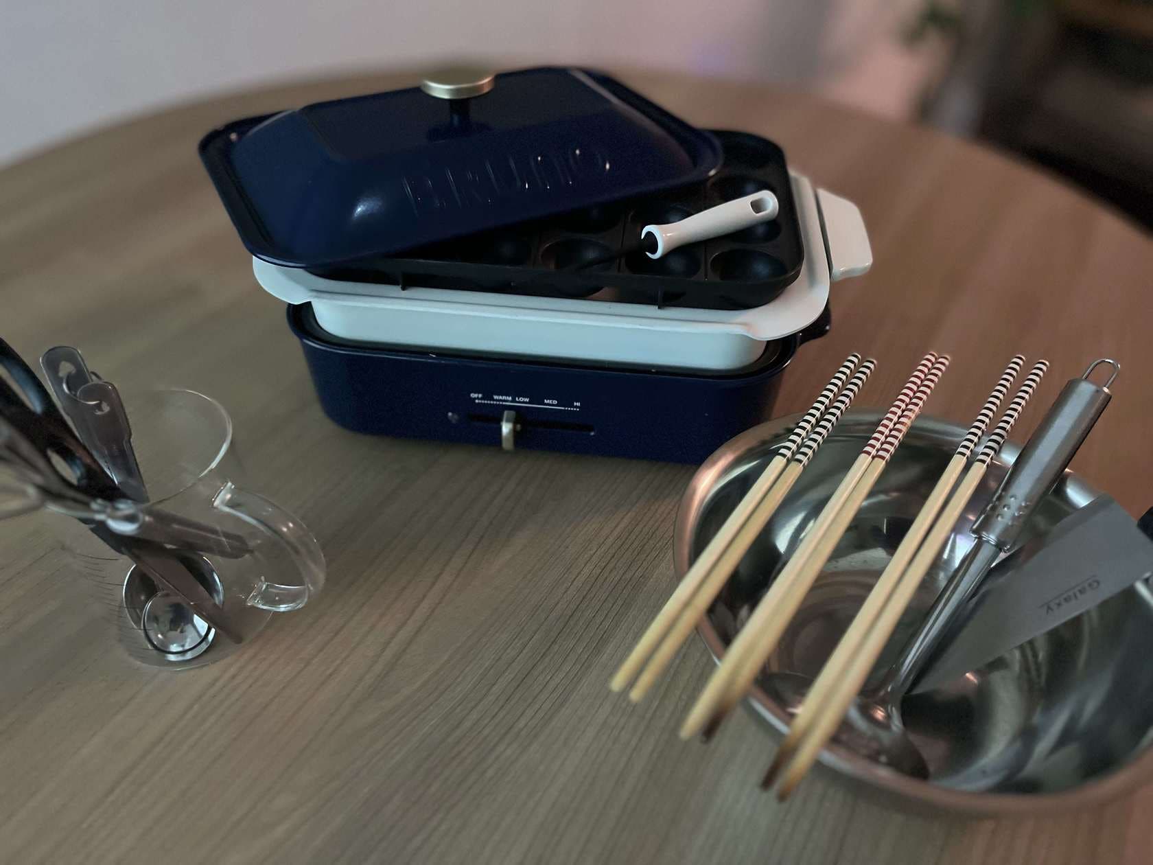 🍳BURUNOコンパクトホットプレートセットの画像1