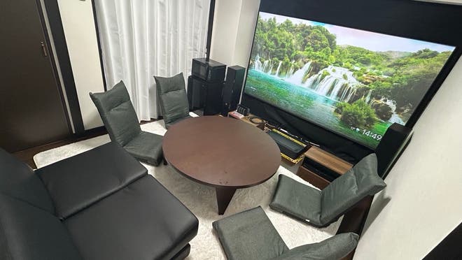 【ホームシアター春日原】異次元の音響効果と超大画面で、最高の環境を貸切🎥【4K×100インチ】の写真2