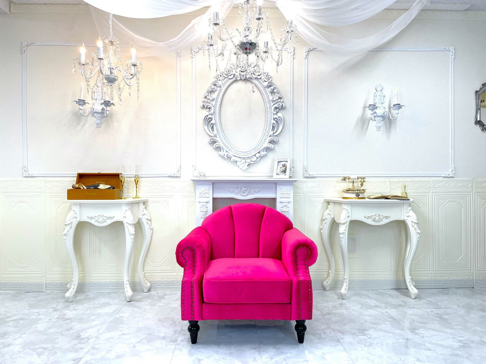 🎊移転リニューアルオープン♪🎊秋葉原4分　姫系💞猫脚バスタブ・アーチ窓・12シーン撮影可能！コスプレ・ポートレート・推し活に♪の写真5