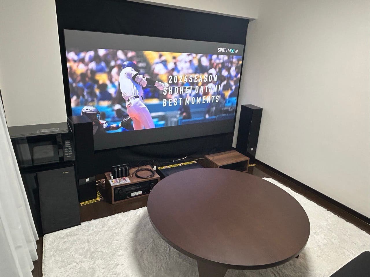 【ホームシアター春日原】異次元の音響効果と超大画面で、最高の環境を貸切🎥【4K×100インチ】の写真9