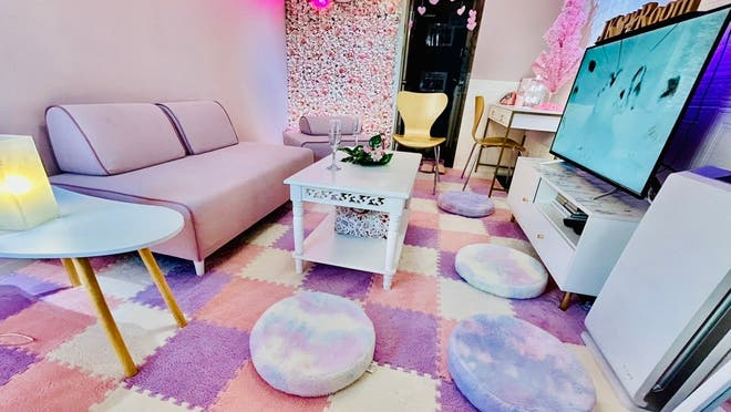 💖JK Roomピンキー💖薄ピンク基調のお部屋に生まれ変わりました!の写真6