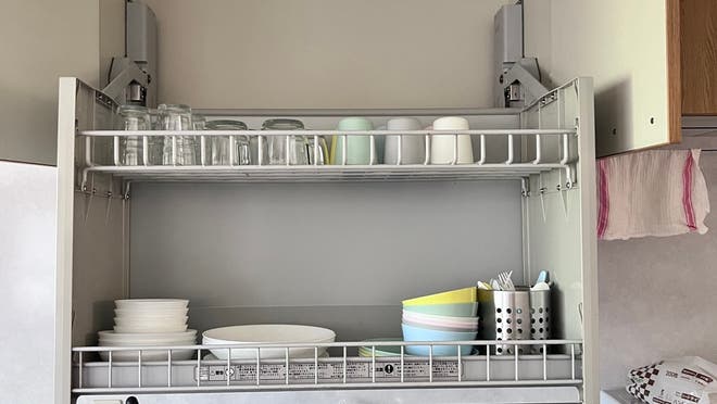 【子ども用備品が充実】アンティークドアと緑の外壁がかわいい古民家モダンな路面の広々土間スペース!の写真17