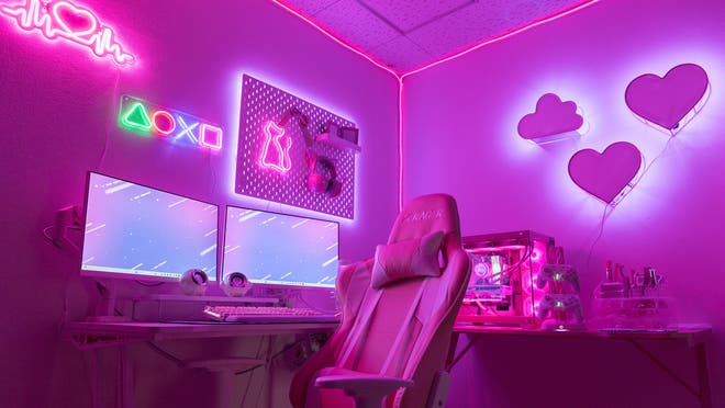 かわいいイルミネーション、女子ゲーミング部屋で可愛い撮影、MVやポートレートやコスプレ、オフ会や女子会、本人不在の誕生日会も!の写真3