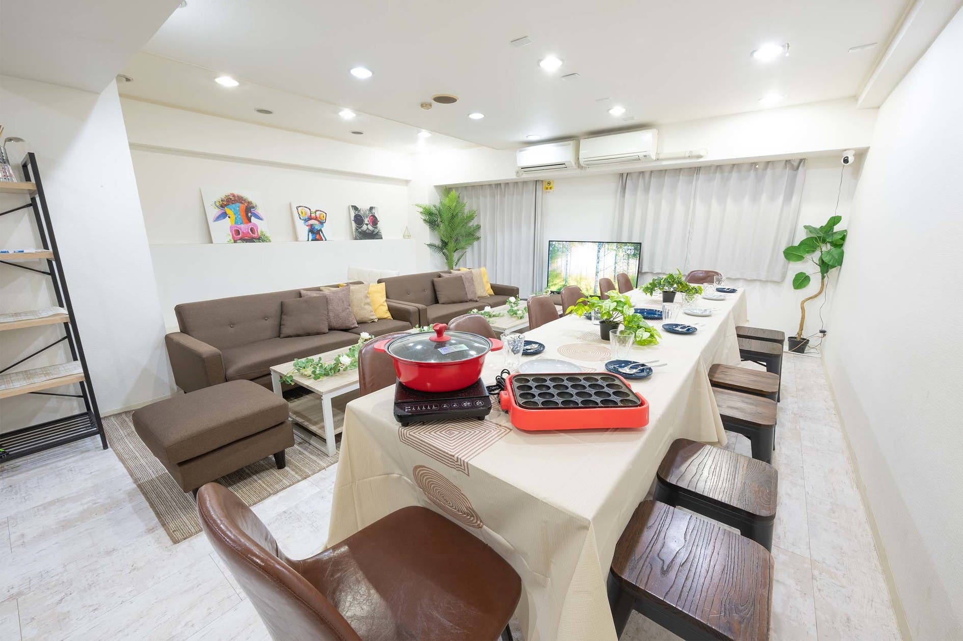 ＜スキップスペース＞伏見駅&栄駅5分🚃24H⏰ベランダ喫煙OP🚬ゴミ回収OP✨パーティー/鑑賞会/同窓会/オフ会の写真6