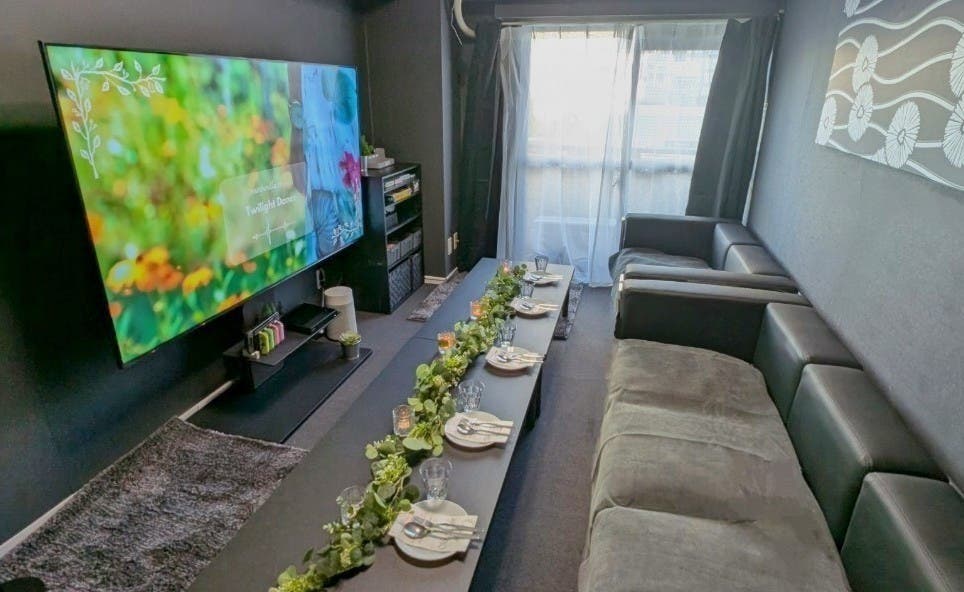 【新宿駅1分】24h✨地域初ハイエンド75型miniLED TV📺️推し活👩‍⚖️鑑賞会🎬️おうちデート♥️ゴミ捨て✨️の写真3