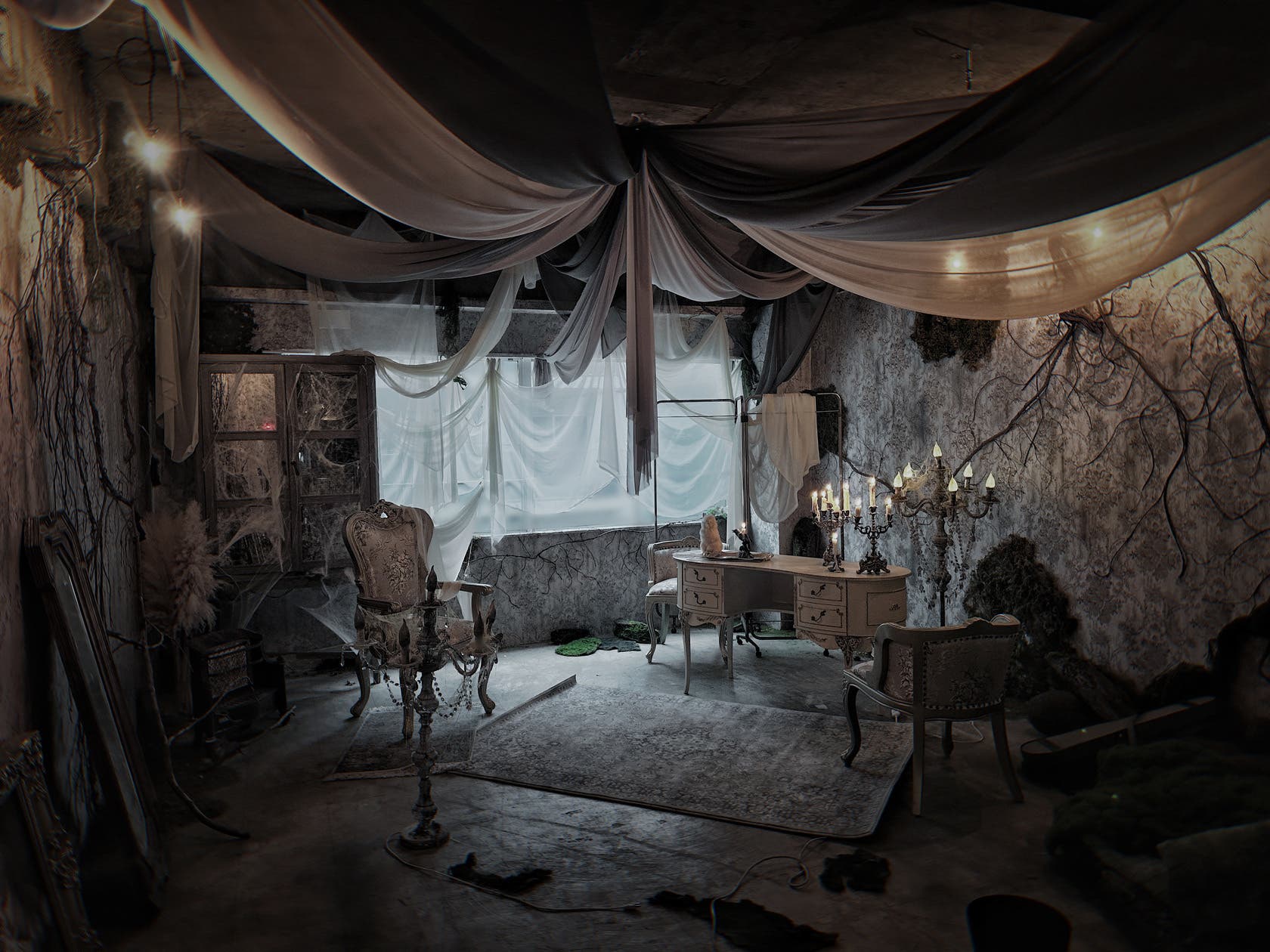 廃墟を思わせる雰囲気が漂う幻想的な撮影スタジオ 94㎡ | 両国駅徒歩10分 | ＃廃墟＃コスプレ＃アパレル＃ハウススタジオの写真12