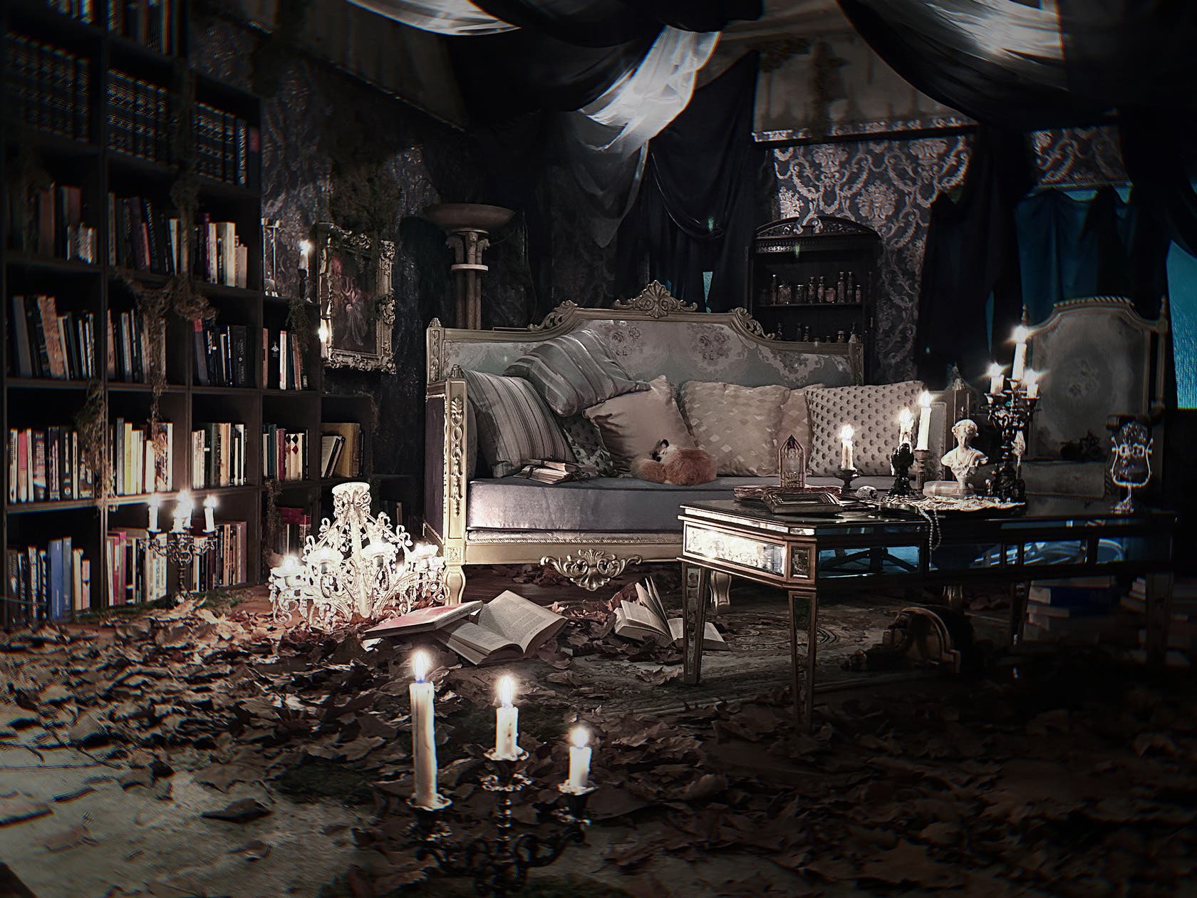 廃墟を思わせる雰囲気が漂う幻想的な撮影スタジオ 94㎡ | 両国駅徒歩10分 | ＃廃墟＃コスプレ＃アパレル＃ハウススタジオの写真24