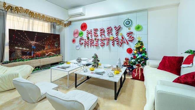 【超特大】75㌅TV・100㌅プロジェクター✨名古屋伏見駅徒歩6分✨24時間営業の写真5