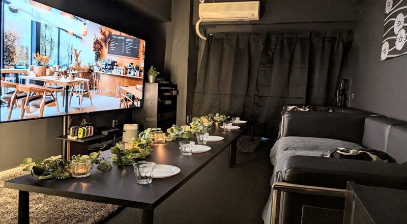 【新宿駅1分】24h✨地域初ハイエンド75型miniLED TV📺️推し活👩‍⚖️鑑賞会🎬️おうちデート♥️ゴミ捨て✨️