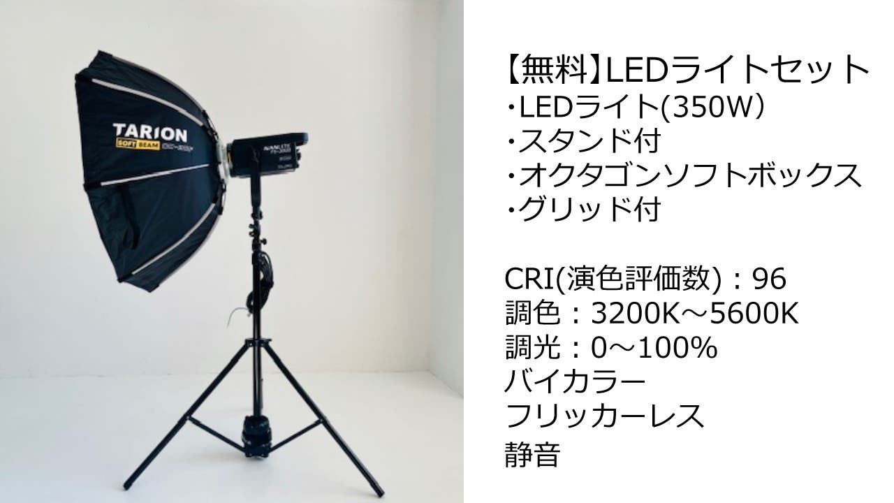【無料】LEDライトセット×２の画像1