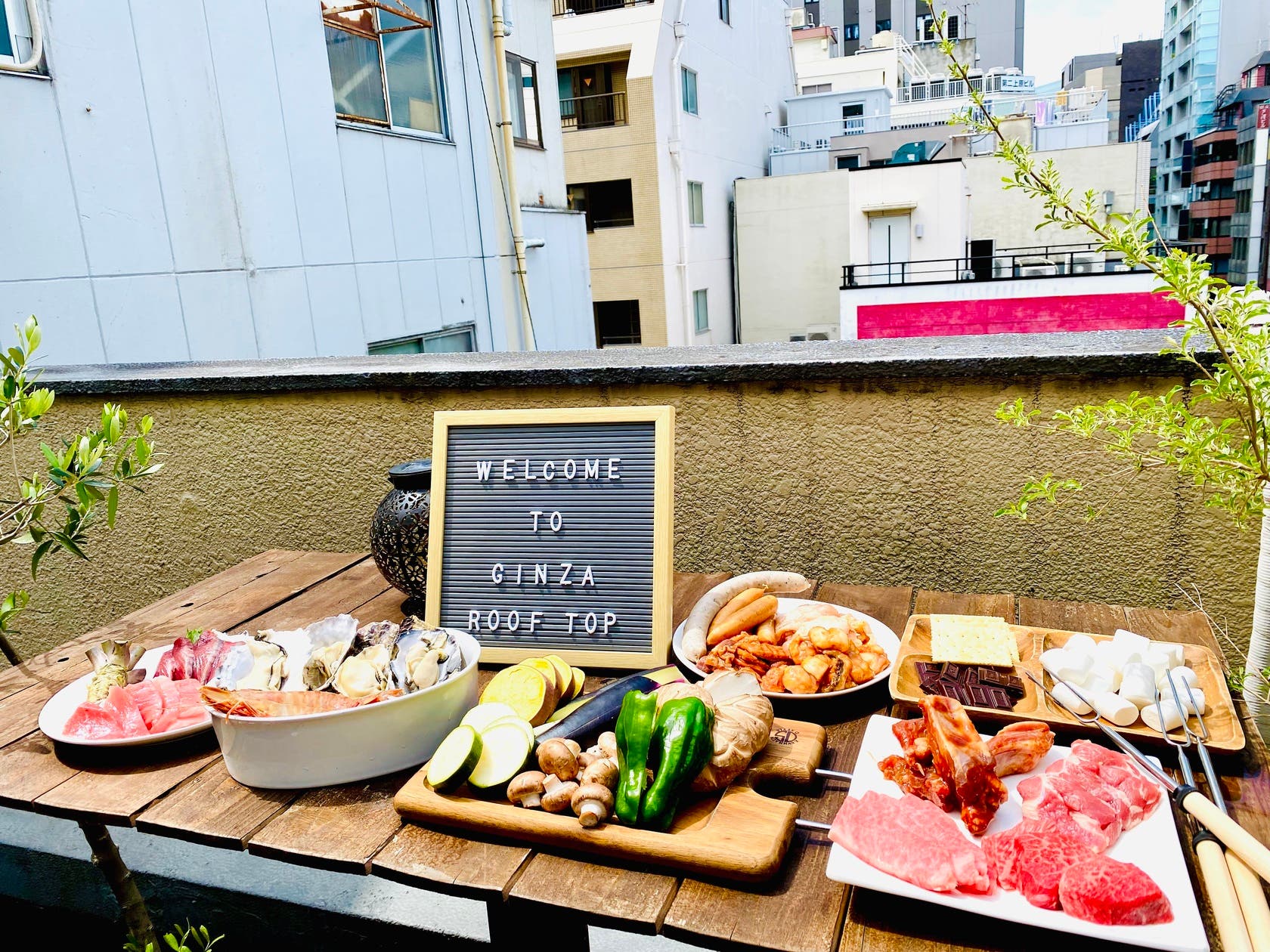 2024年ベストホスト賞🏆受賞👏【早夏割】銀座でBBQ🍻雨の日は室内焼肉🍖卓球台🏓など無料備品も‼️の写真5