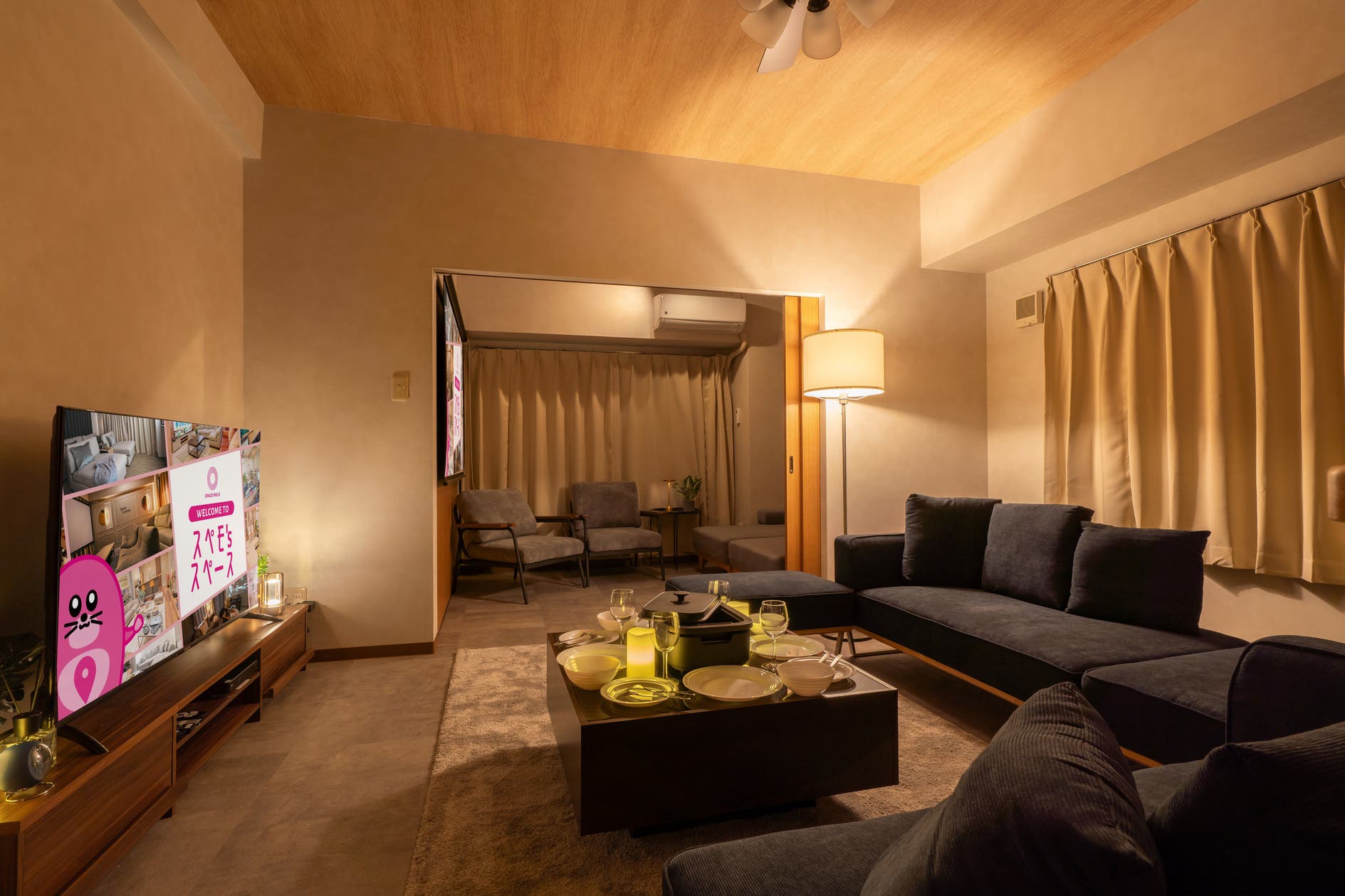 スペモ🏠️クリスマス🎄歓送迎会🎊プロジェクター🎬ゲーム🆗デート👫ボドゲ🎲女子会🍒513_MOLEすすきのの写真10