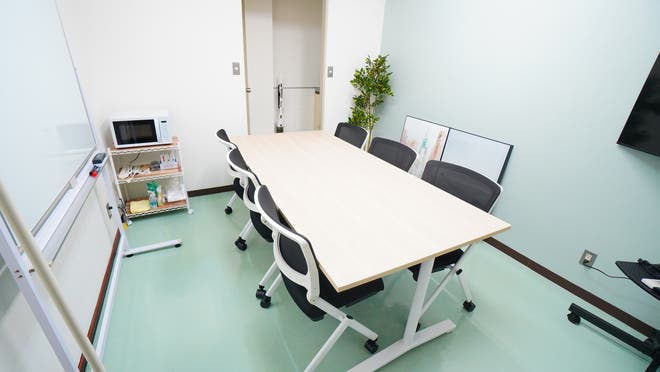 <テレワーク@南森町天満宮>土足OK!天神橋商店街のビル1階🚃光回線Wi-Fi📶スマートテレビ📺会議/面接/テレワーク/Zoomの写真2