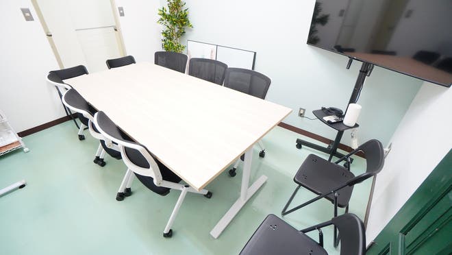 <テレワーク@南森町天満宮>土足OK!天神橋商店街のビル1階🚃光回線Wi-Fi📶スマートテレビ📺会議/面接/テレワーク/Zoomの写真6