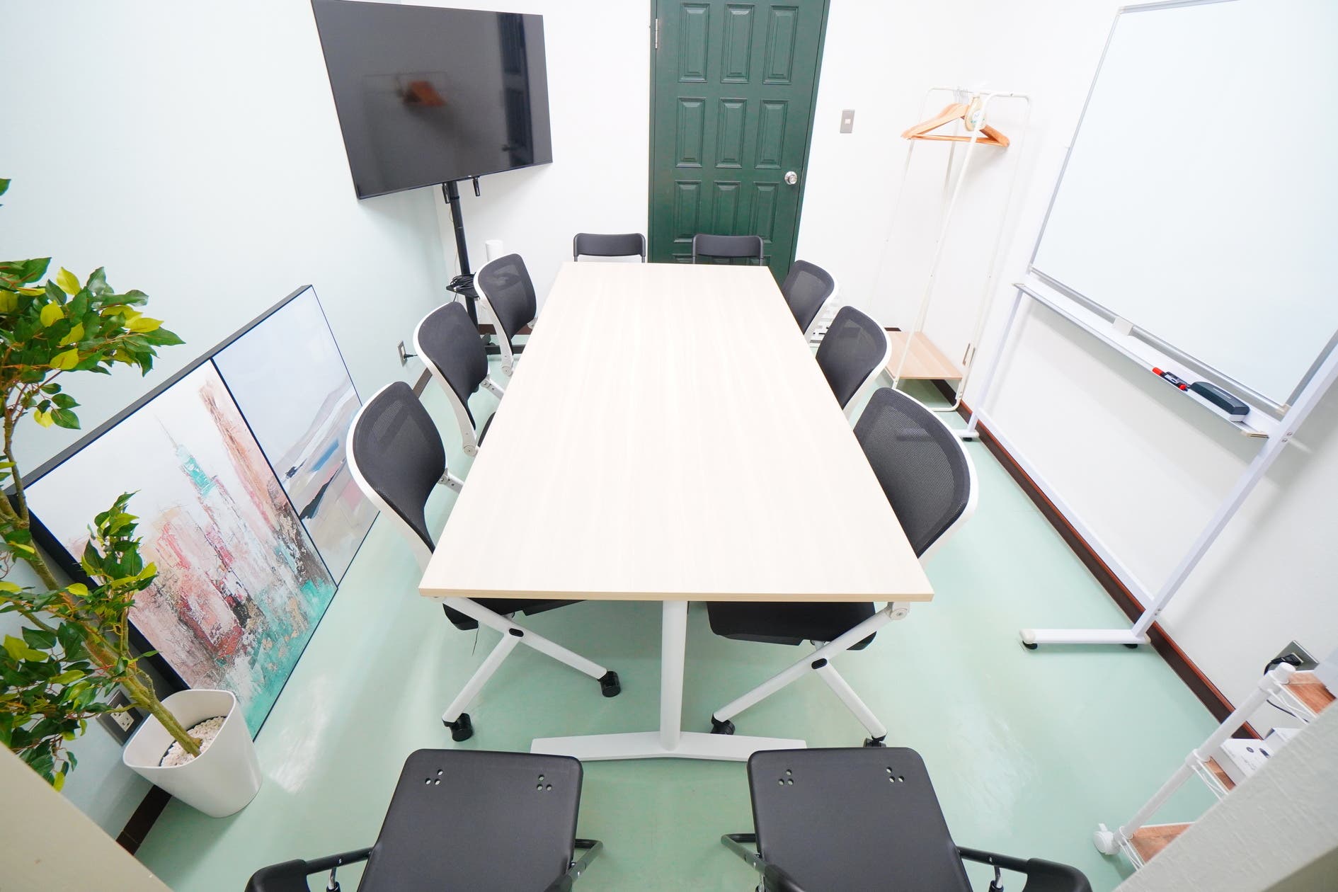 ＜テレワーク@南森町天満宮＞土足OK！天神橋商店街のビル１階🚃光回線Wi-Fi📶スマートテレビ📺会議/面接/テレワーク/Zoomの写真7