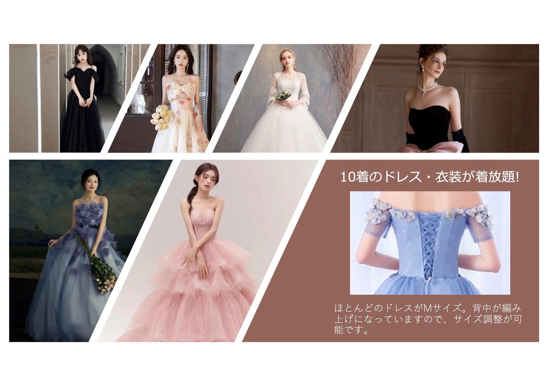 【花とつながる無限・白のファンタジー】４面自然光｜シンデレラ馬車｜満月｜階段｜漆喰白壁｜ドレス着放題！｜撮影機材無料!の写真16