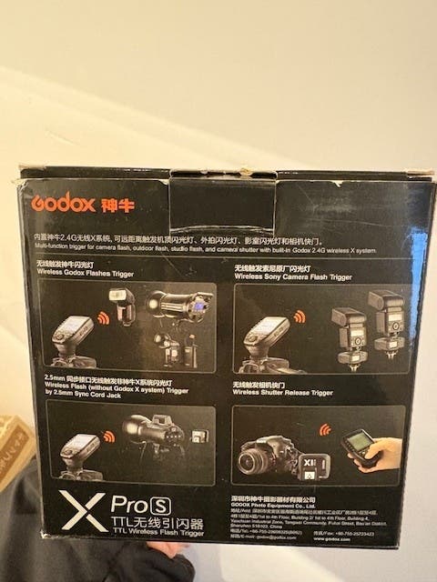 Godox XPro-S フラッシュトリガーの画像3