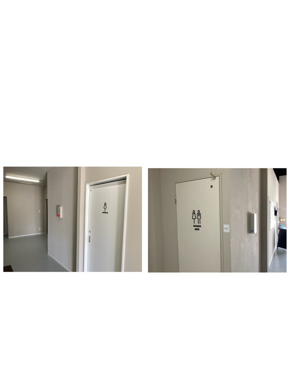 サロン　ダイニングテーブルとカウンターテーブルがあるリビングスタイルのオープンスペースの写真12