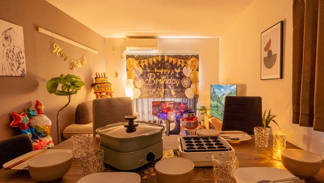 JR大元駅🚃徒歩6分、ゆったり9畳のキッチン付き多目的スペース🚩高速Wi-Fi完備📶の写真3