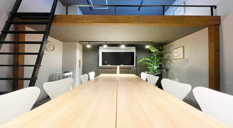 【静岡駅4分、12名利用可】完全個室！モニター・ホワイトボードあり！ WIFI無料！貸し会議室ユニエル 静岡D