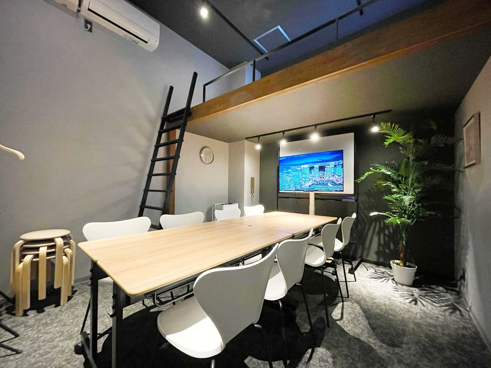 【静岡駅4分、12名利用可】完全個室！モニター・ホワイトボードあり！ WIFI無料！貸し会議室ユニエル 静岡Dの写真14