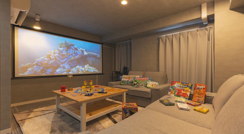 スペモ🎮️大久保駅3分👟パーティー🥂飲み会🍻ボドゲ🎲ゲーム🎮️プロジェクター🎞自然光✨️撮影.596_Game新宿