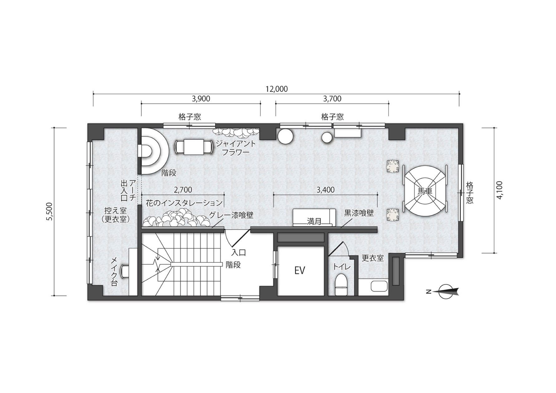 【花とつながる無限・白のファンタジー】４面自然光｜シンデレラ馬車｜満月｜階段｜漆喰白壁｜ドレス着放題！｜撮影機材無料!の写真30