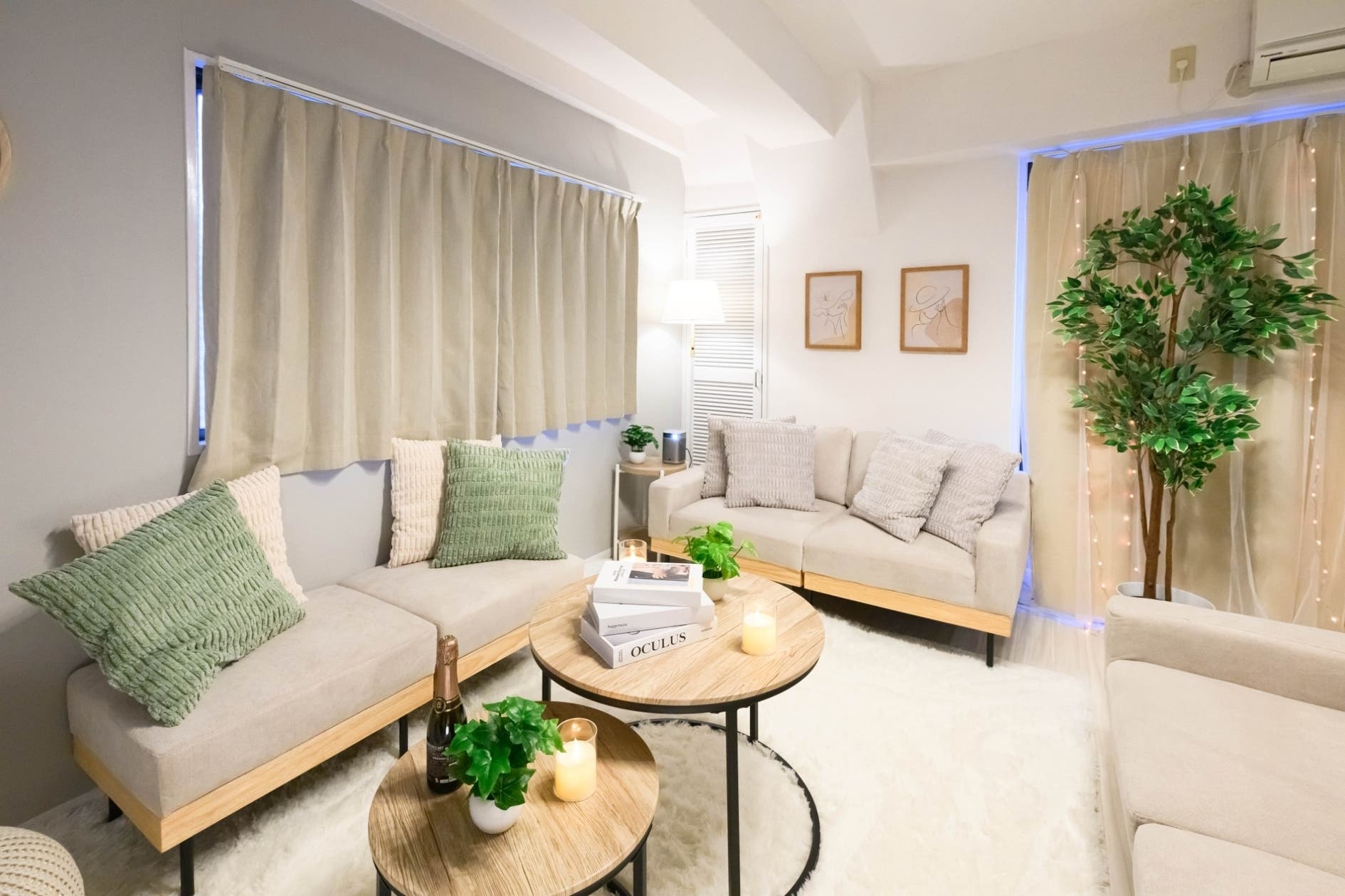 〈✨心斎橋徒歩圏内💕新規オープン🎀〉韓国っぽ🤍×おうちシアター🎬隠れ家で女子会💕大迫力100㌅で鑑賞会🎬✨の写真6