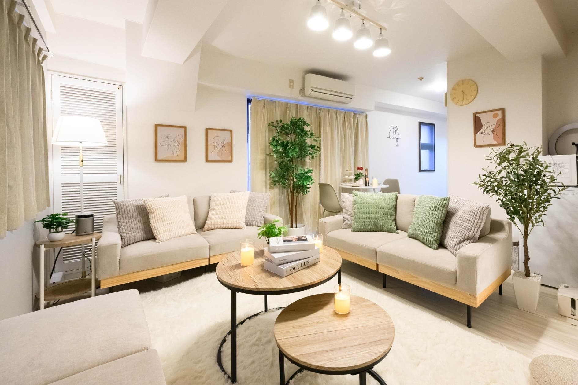 〈✨心斎橋徒歩圏内💕新規オープン🎀〉韓国っぽ🤍×おうちシアター🎬隠れ家で女子会💕大迫力100㌅で鑑賞会🎬✨の写真3