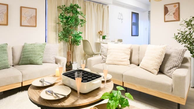 〈✨心斎橋徒歩圏内💕新規オープン🎀〉韓国っぽ🤍×おうちシアター🎬隠れ家で女子会💕大迫力100㌅で鑑賞会🎬✨の写真9