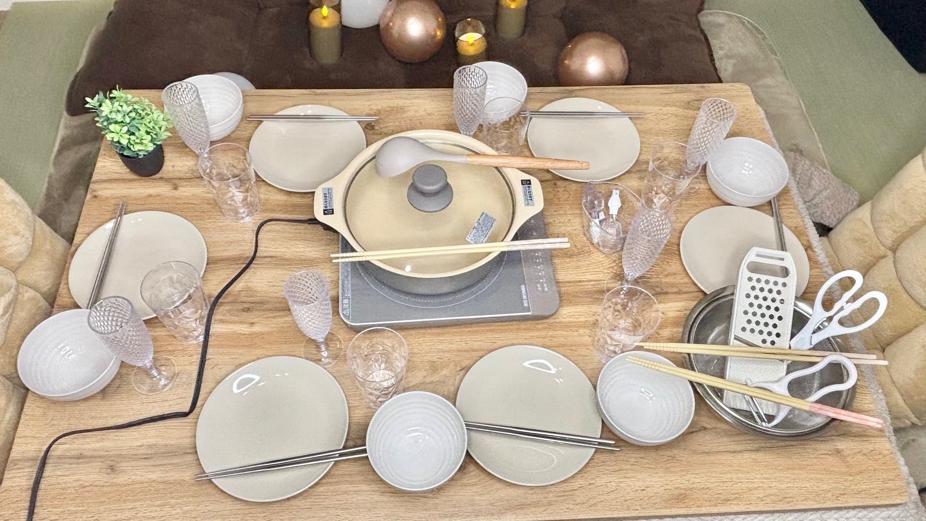 カメラ無💛24h🈺❣️まったりデート◎心斎橋駅５分🔥タタミのお部屋❣️70㌅スクリーン🎞️マットレスソファでゴロゴロ～の写真7