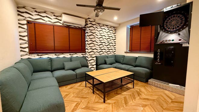 【渋谷駅徒歩8分】テラス・ダーツ台付きのプライベート空間!🎂誕生日会🥂打ち上げ・パーティーにの写真2