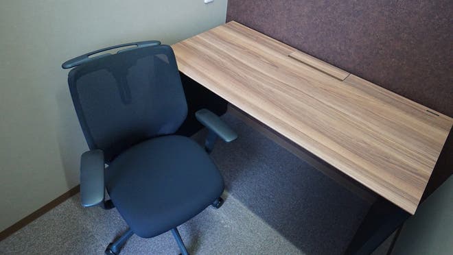 <ハニーコムコム稲毛 ワークNo.11>半個室のコワーキングスペース💻声出し不可🚫光回線Wi-Fi📶電源🔌テレワーク/自習の写真8