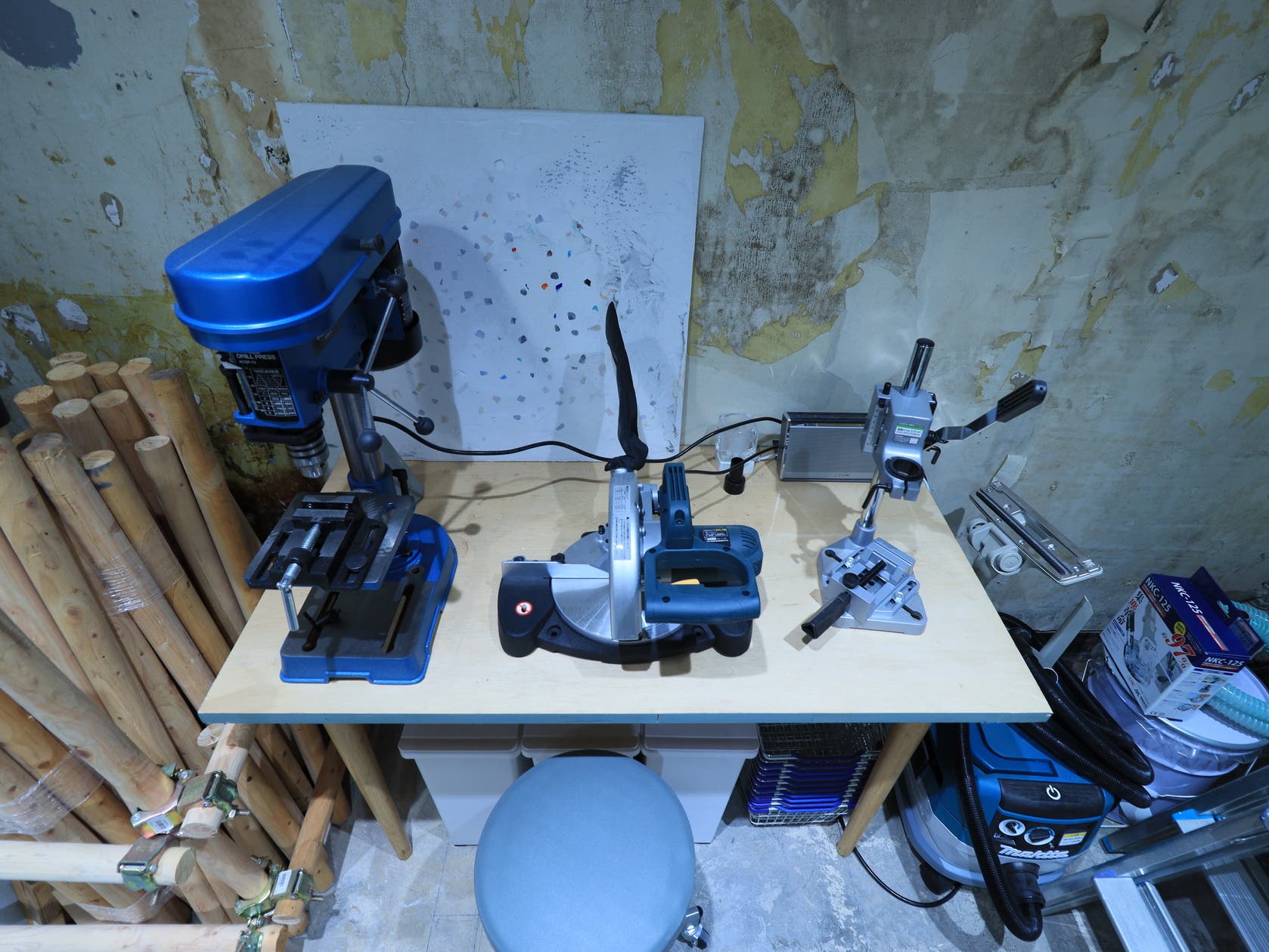 都電早稲田駅から徒歩5分のレンタル工房スペース。資材の持込のみで自由にDIY作業を行え、自宅では行えない作業も安心してできます。の写真9