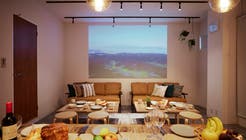 【三条駅3分】25名着席可🙆♀️大画面150㌅スクリーン🎥飲食持込🆗24H🌃大人数での懇親会にいかがですか?の写真3