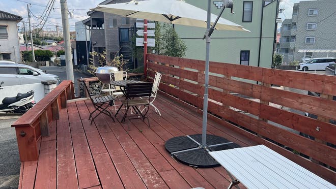 和風モダンなカフェスタイル、素敵なテラス付き 初掲載記念今だけ半額5000円!!の写真8