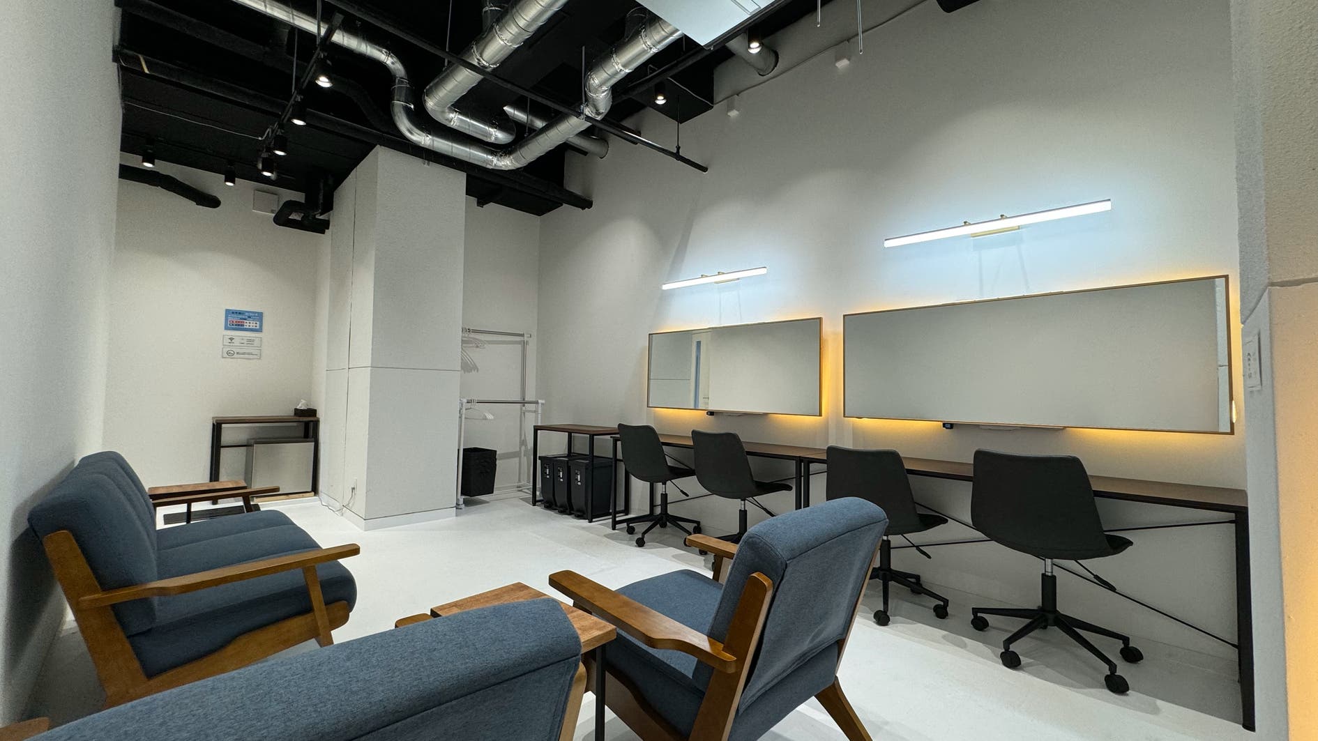 【山手線】鶯谷駅から徒歩9分│洗練された広さ約100㎡の映像収録＆ライブ配信スタジオ【Youtube/ウェビナー/対談】の写真15