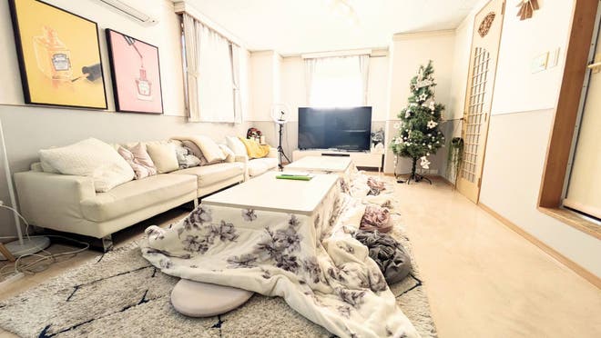 【期間限定Sale:♪TikTokで話題のスペース🎀】女子会💕人気テレビゲーム機有🎮12名利用可🍷ゴミ捨て無料🌈一階両隣無角部屋の写真4