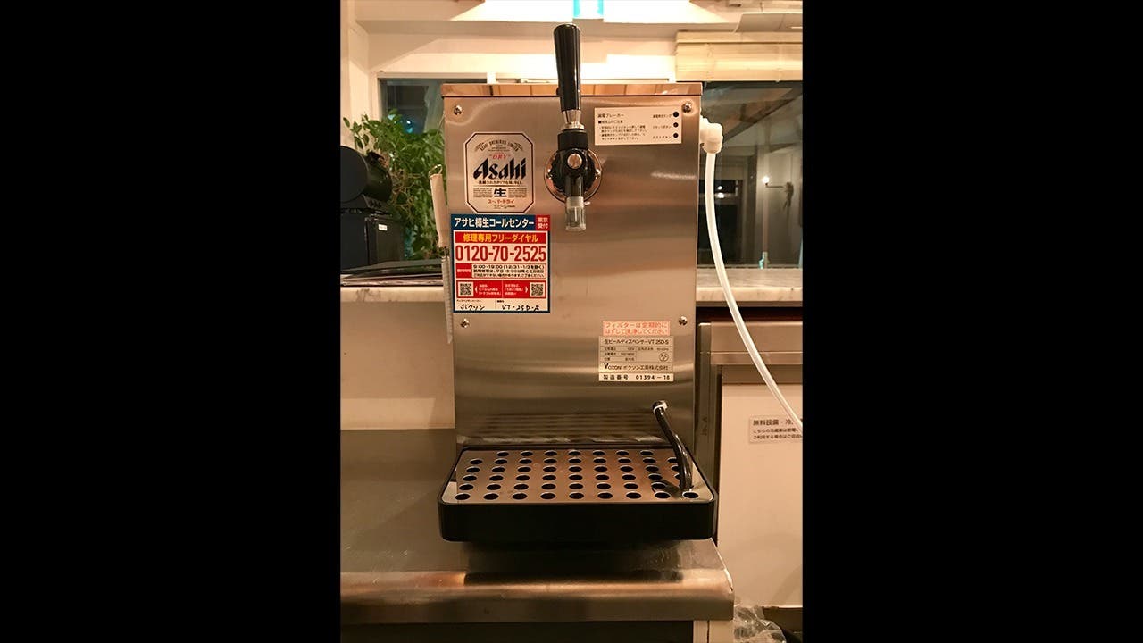 🍺生ビールサーバー・アサヒ5ℓ樽🍺の画像1