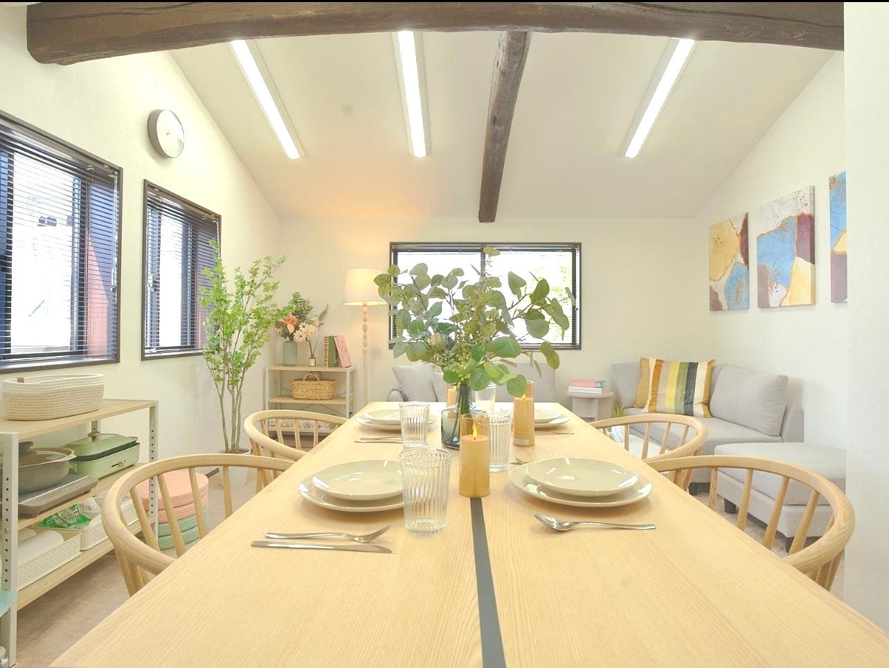 🦊京都駅5分🚃のんびり☘️明るく清潔💎大人気ゲーム機🎮Fire TV💛女子会/推し活👑ママ会/映画鑑賞🎬集中空間の写真6