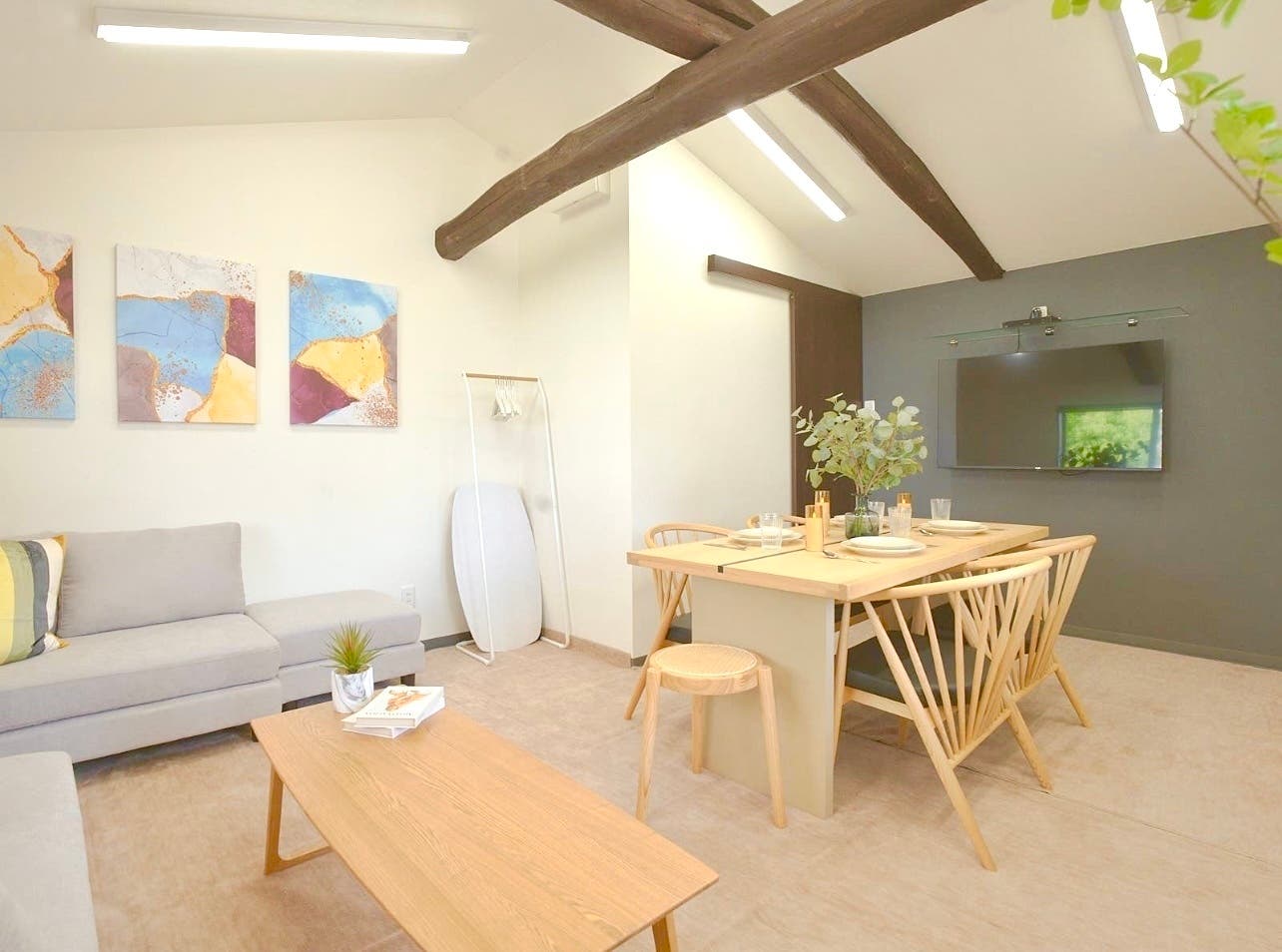 🦊京都駅5分🚃のんびり☘️明るく清潔💎大人気ゲーム機🎮Fire TV💛女子会/推し活👑ママ会/映画鑑賞🎬集中空間の写真10