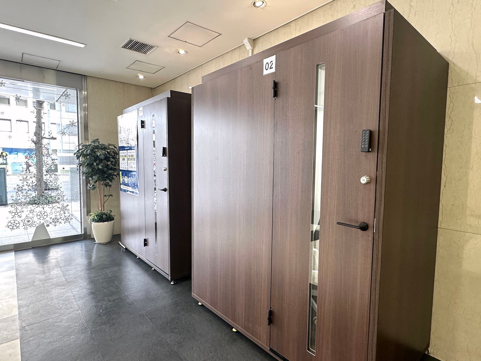 ＜PaO Work紙屋町駅東　野村不動産広島ビルNo.2＞紙屋町シャレオ徒歩30秒✨1人用個室🚪Wi-Fi📶モニター🖥️電源🔌の写真6