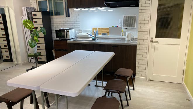 【仙台駅徒歩8分】プロジェクター完備のレンタルキッチン|パーティー|オフ会|料理教室の写真1